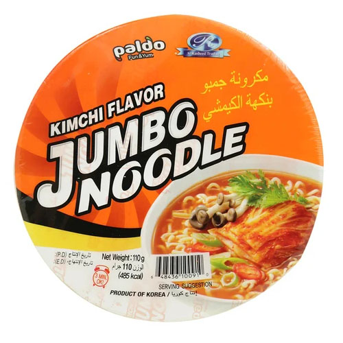 Jumbo King Bowl Noodle - Kimchi Flavor - 1004Gourmet.com