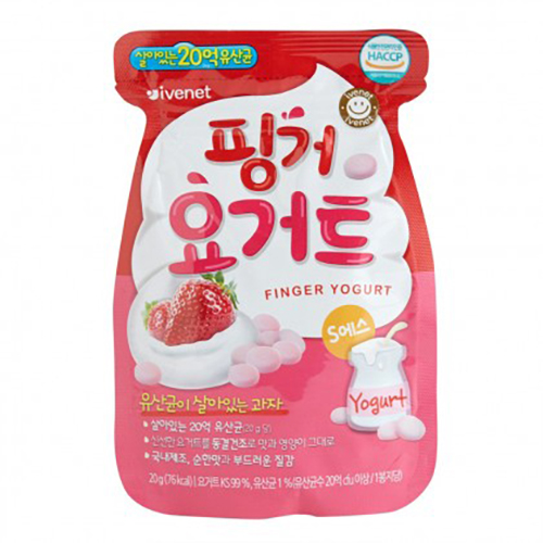 Finger Yogurt Strawberry - 1004Gourmet.com