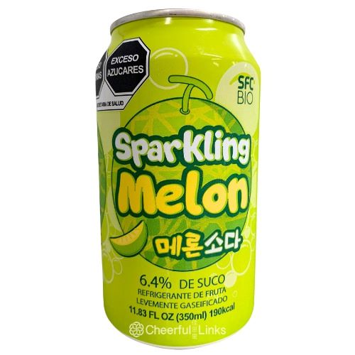 SFC Bio Sparkling Melon Soda Can 350ml - 1004Gourmet.com